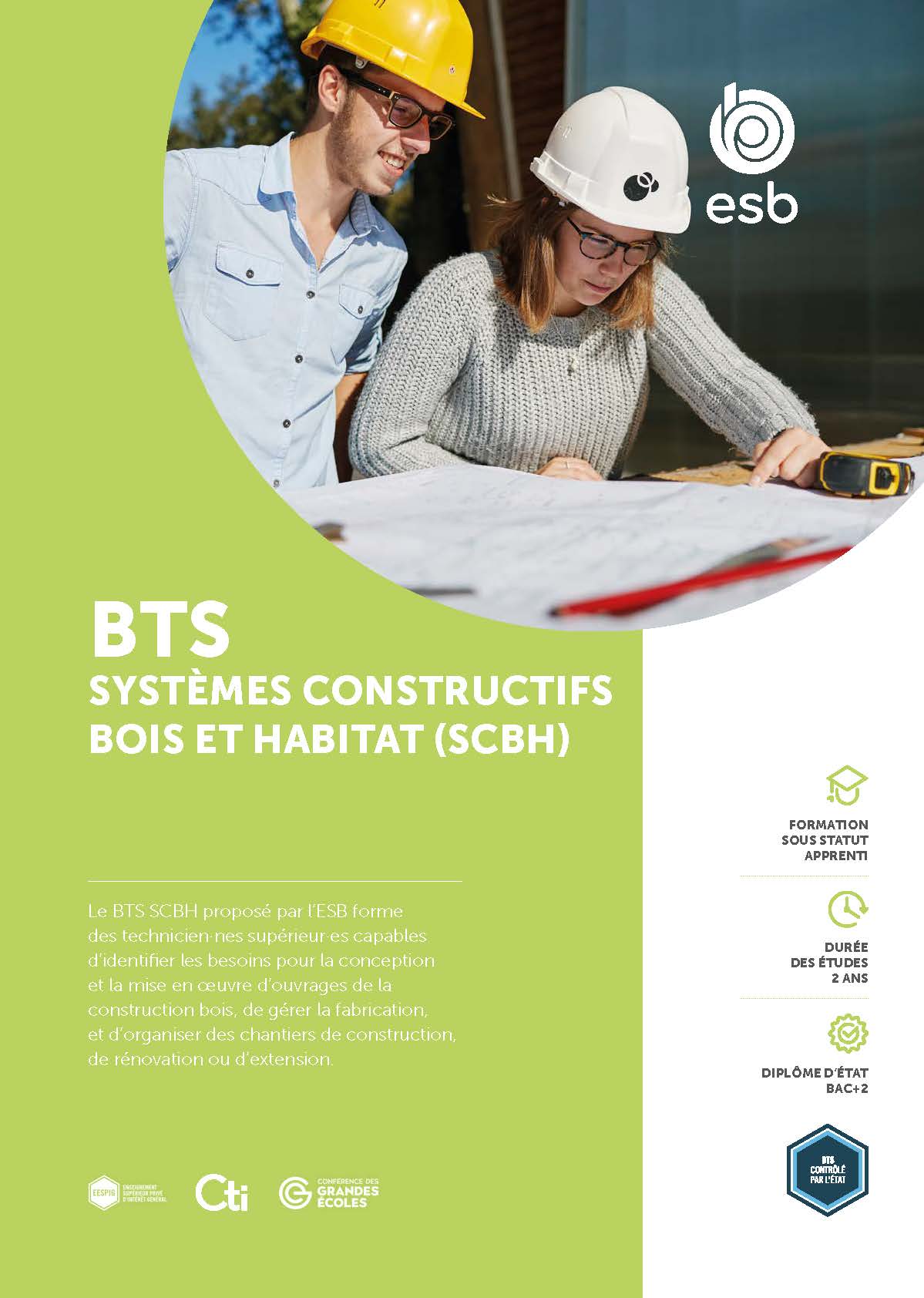 Brochures et documentations : formations bois - ESB